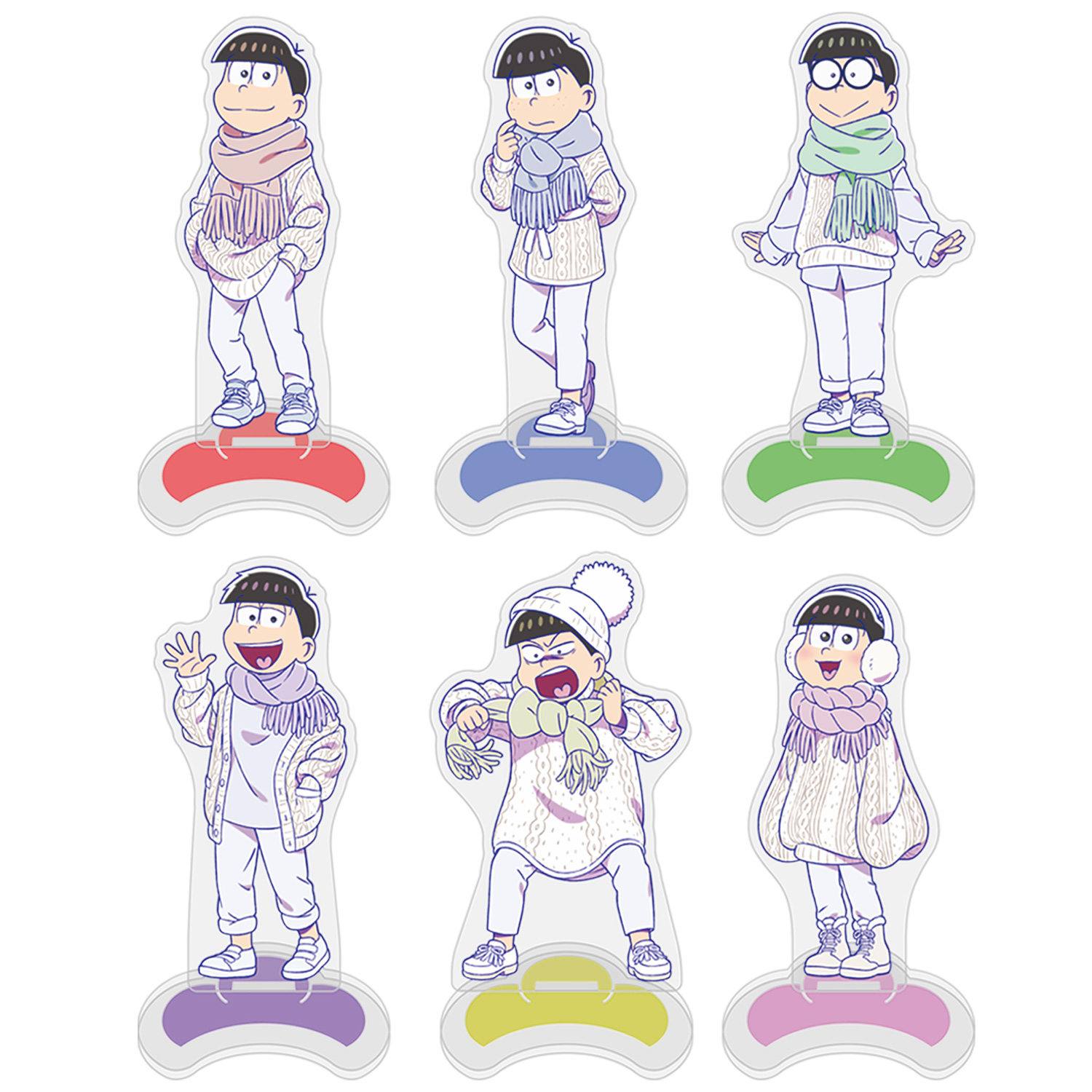 おそ松さん FC18歳アクリルスタンド（全6種） | おそ松さんファンクラブSHOP