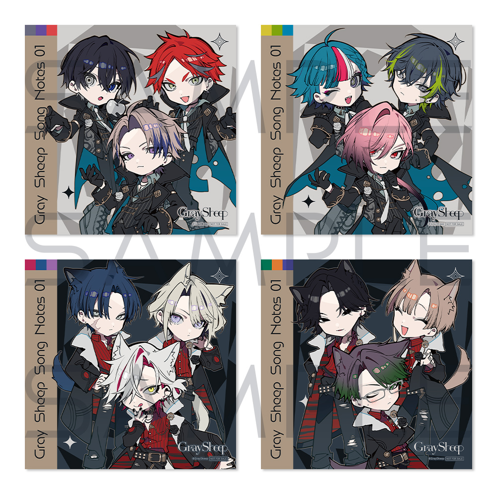 CD「Gray Sheep Song Notes 01」限定盤（LOVE＆ART SHOP特典付き） | LOVE&ART SHOP